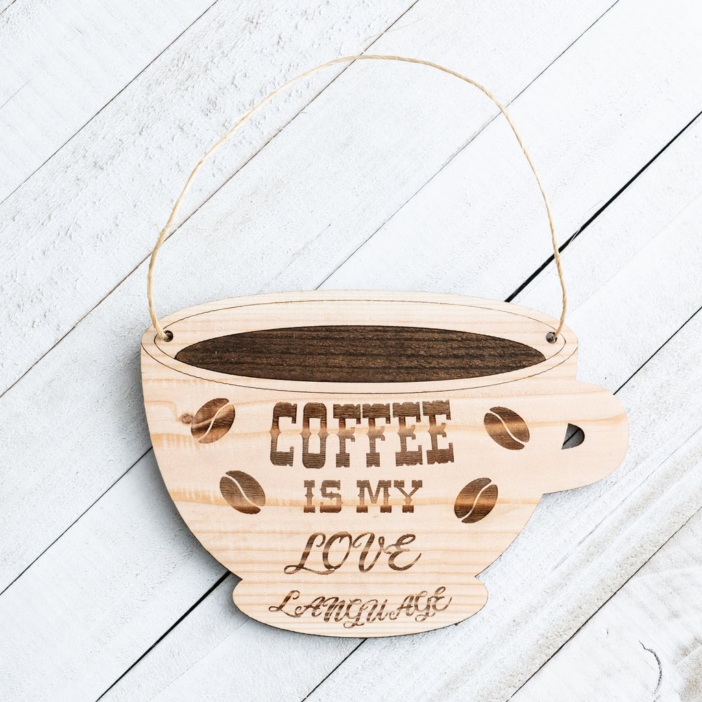 Layered Wood Wall Art – Path and Oak